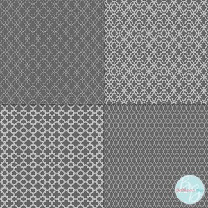 Quatrefoil Overlay Digital Paper - Etsy