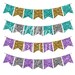 Gold and Silver Glitter Bunting Banner Clipart - Etsy