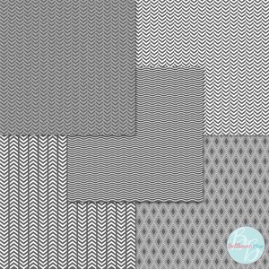 Chevron (and More) Overlay Digital Paper, 28 PNG Files, Instant ...