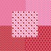 Pink and Red Valentine Digital Paper - Etsy