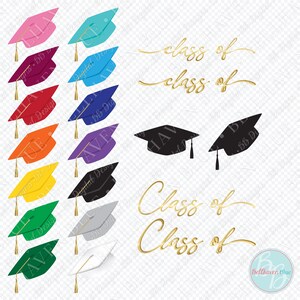 Graduation Cap and Diploma Clip Art, PNG, EPS, Vector, Cap, Tassel ...