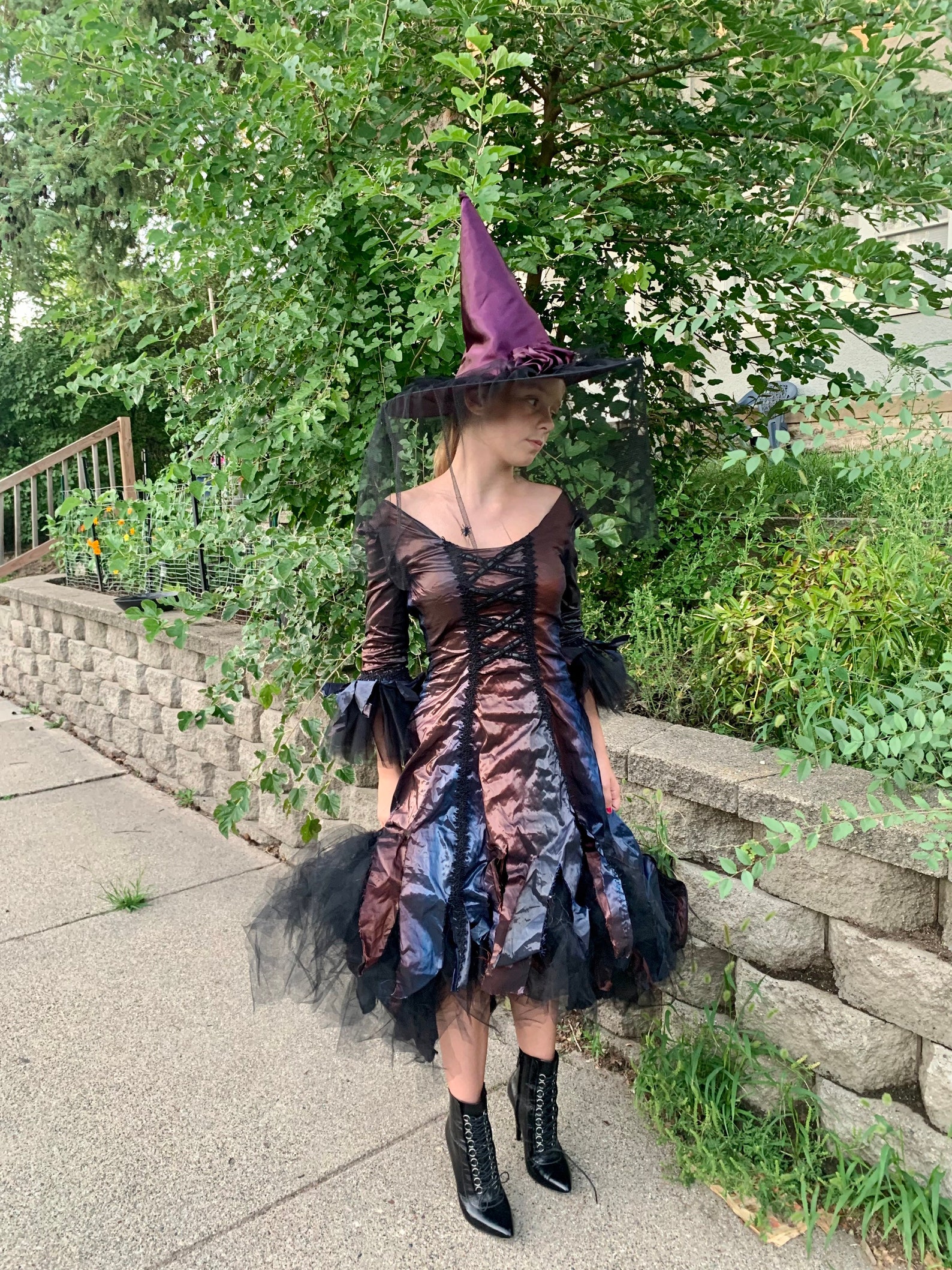 Steampunk Gothic Witch Costume With Hat - Etsy