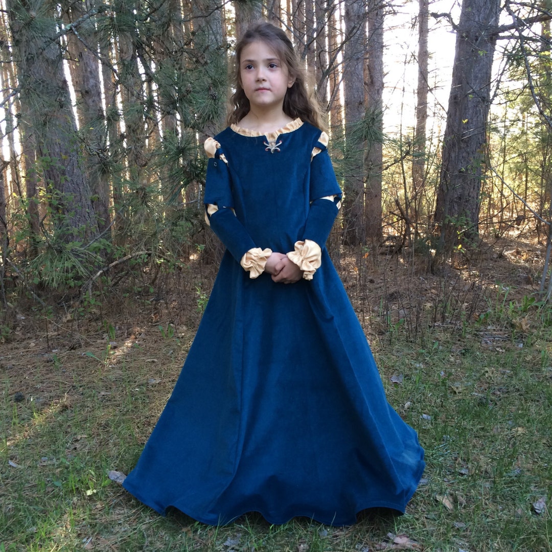 Merida Costume Dress - Etsy