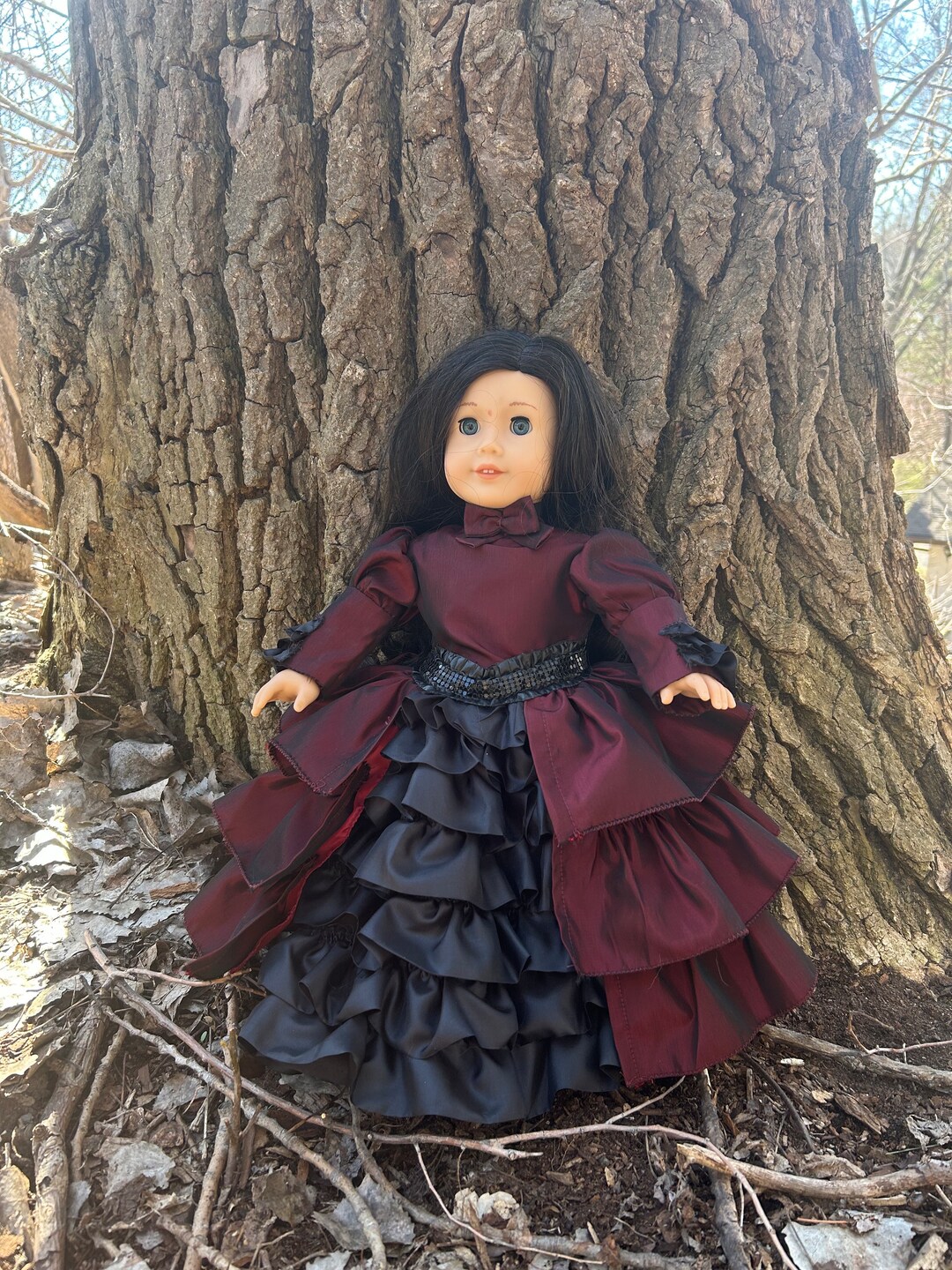 Gothic Rococo Era Gown for American Girl Dolls - Etsy