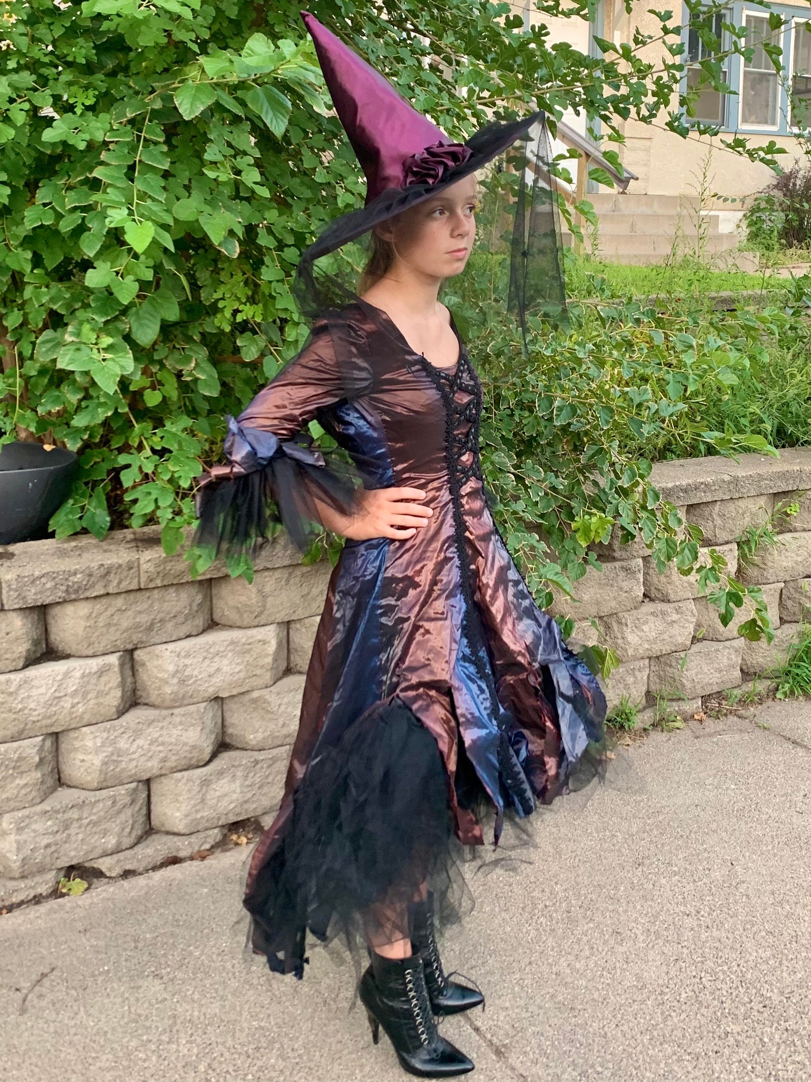 Steampunk Gothic Witch Costume With Hat - Etsy