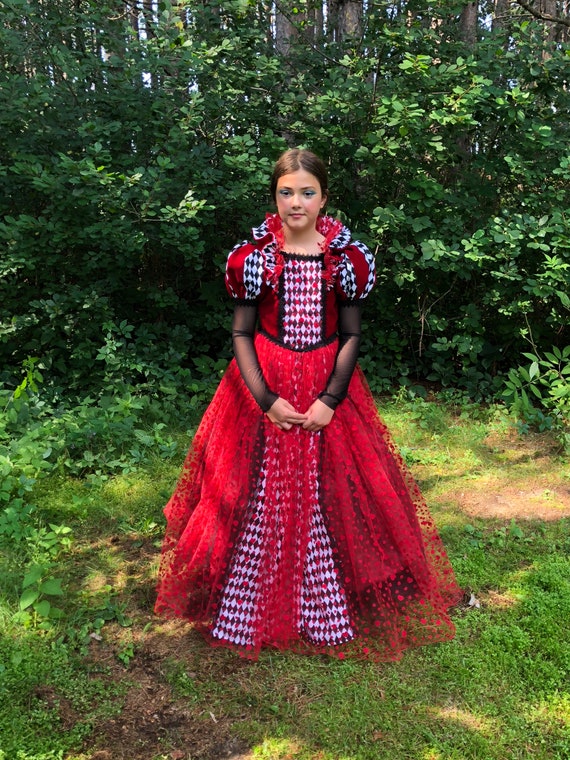 Queen of hearts adult costume store
