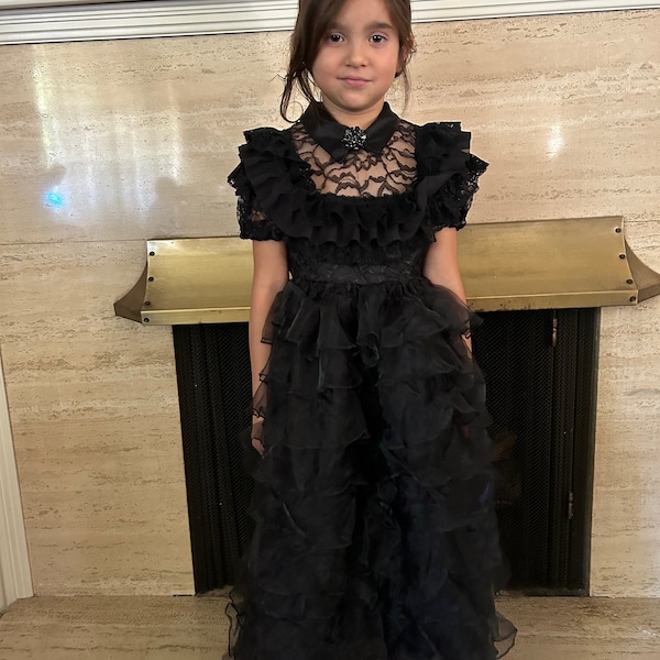 Wednesday Raven Dress - Etsy