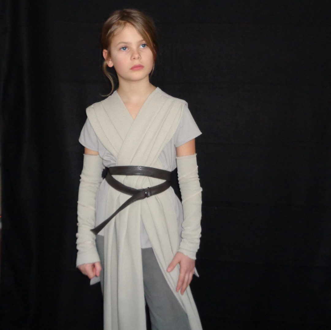 Rey Costume From Star Wars for Girls With Cuff - Etsy