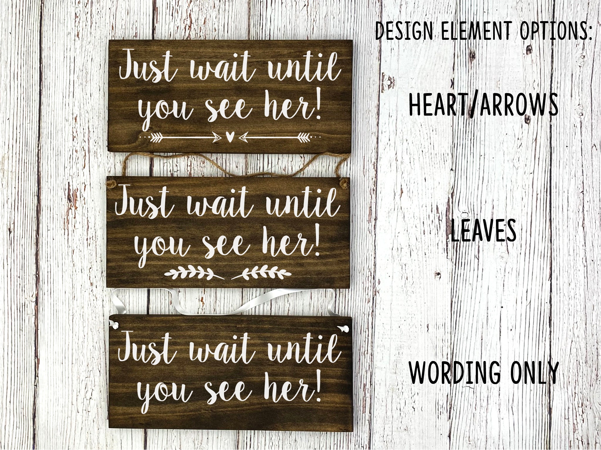 Rustic Hand Painted Wood Wedding Sign Last Chance to | Etsy