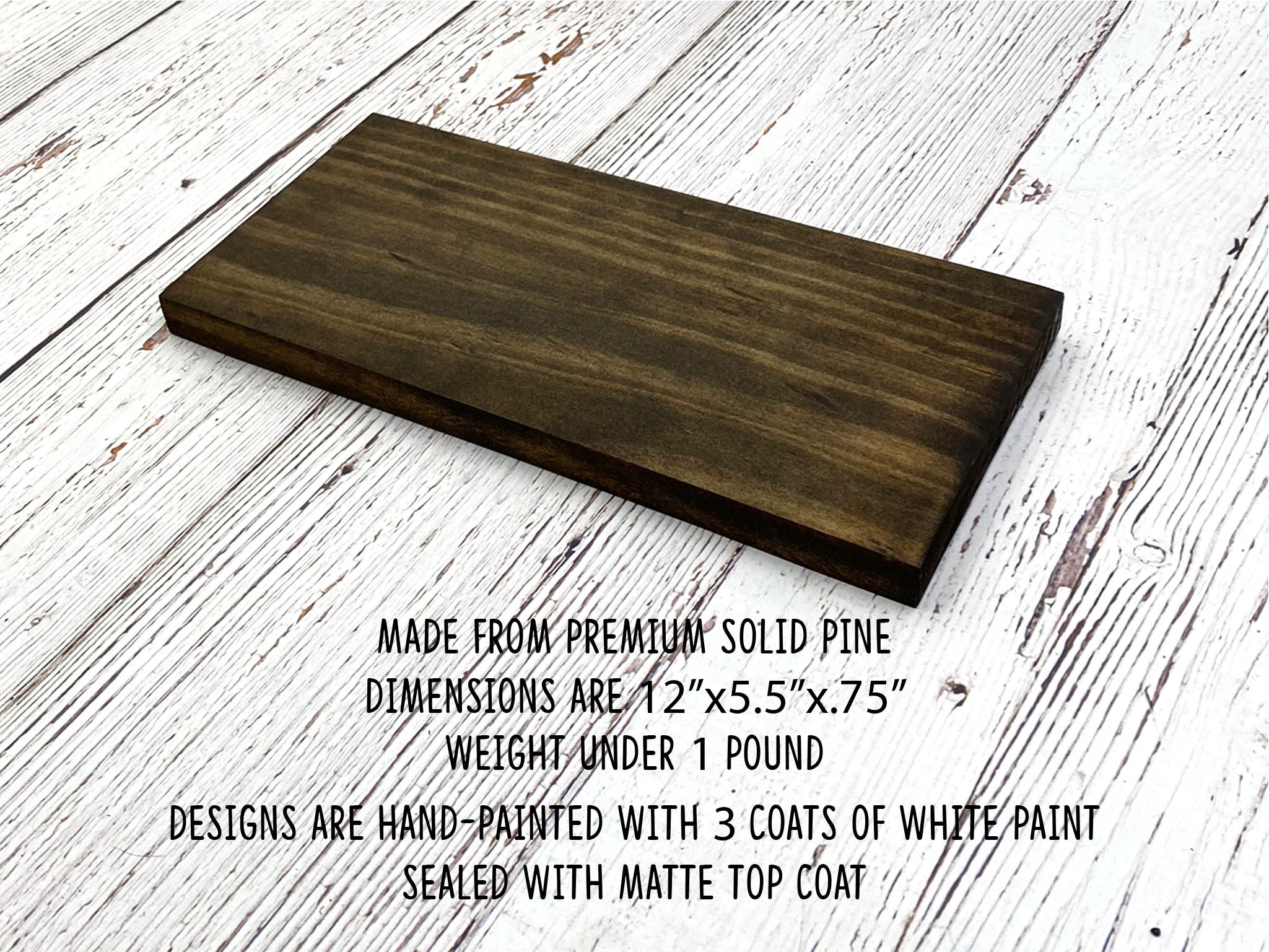 Rustic Hand Painted Wood Wedding Sign Personalized Name Here - Etsy