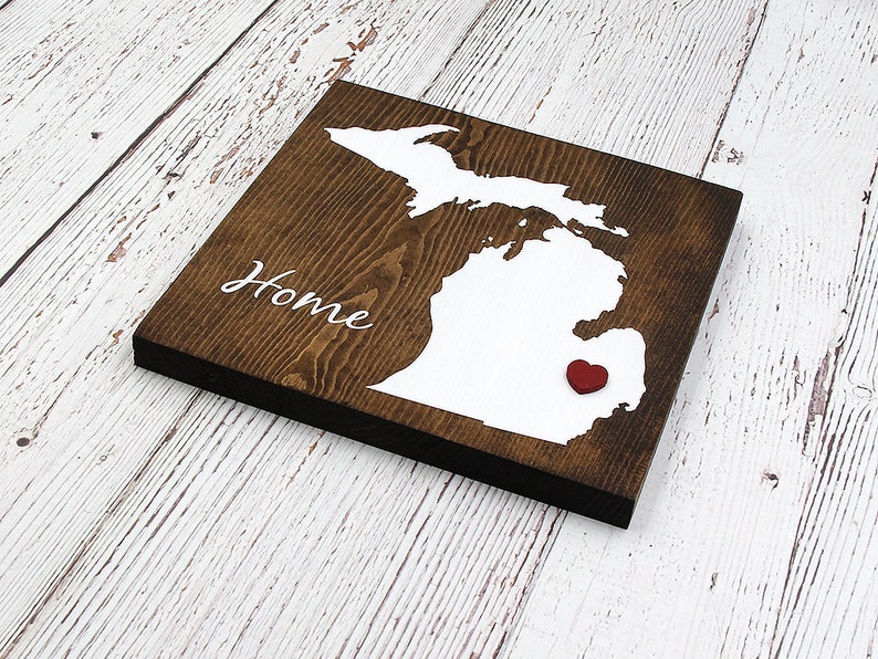 All States Available Rustic Hand Painted Home | Etsy