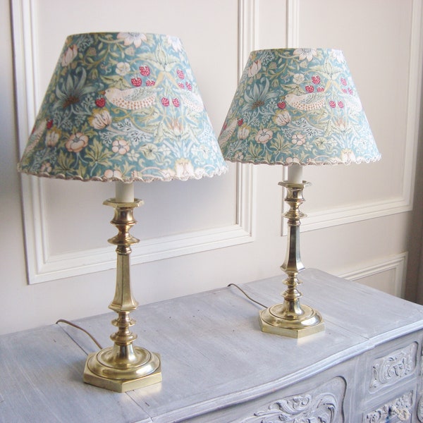 Antique Matching Lamps - Etsy