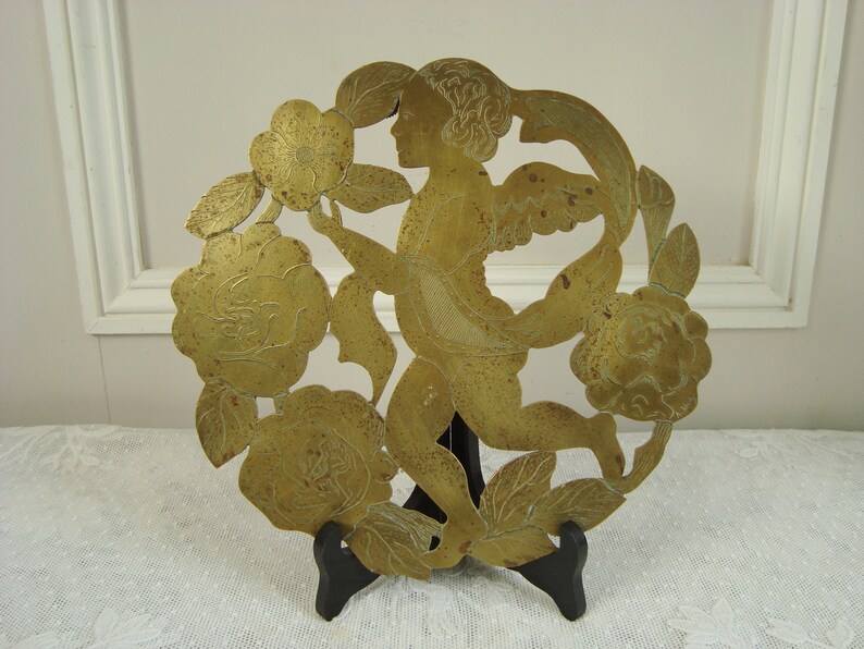 Antique French Bronze Cherub Trivet Art Nouveau Pot Stand | Etsy