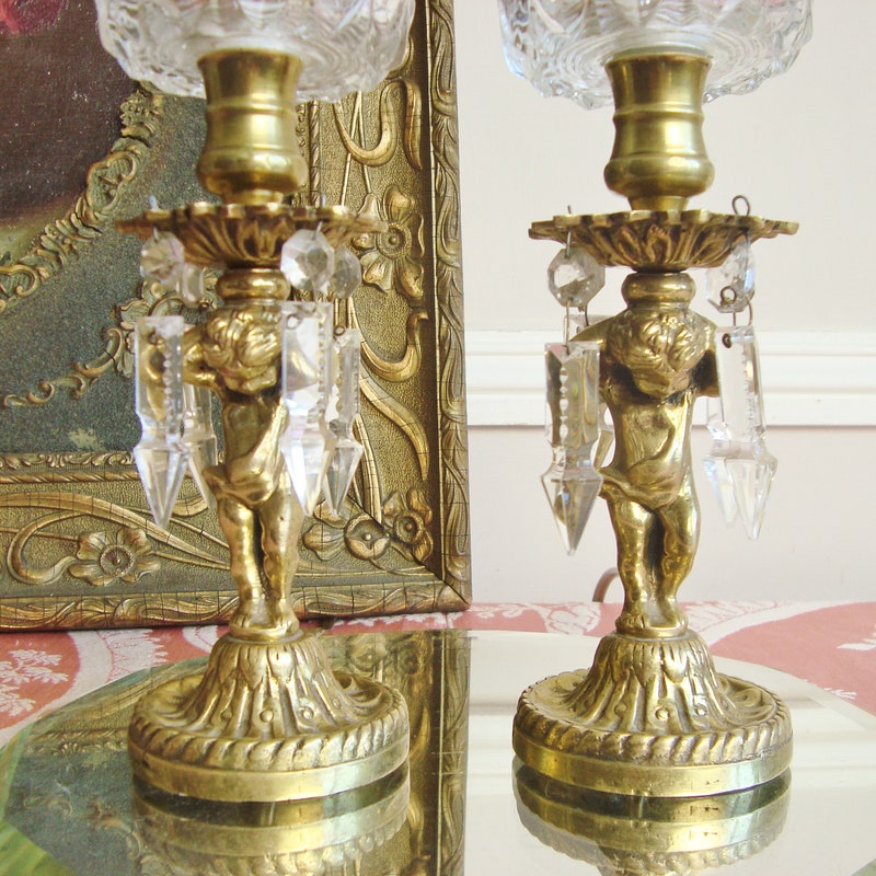 Cherub Lamps - Etsy