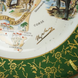 Set Vintage French Plates With a Napoleon Theme Decorative Wall Hanging ...