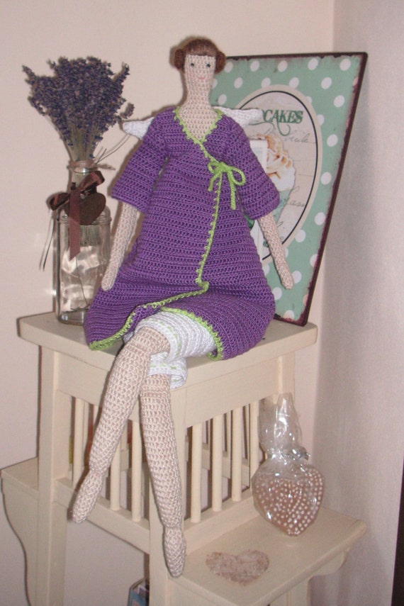 Crochet Pattern Tilda Doll angel by | Etsy
