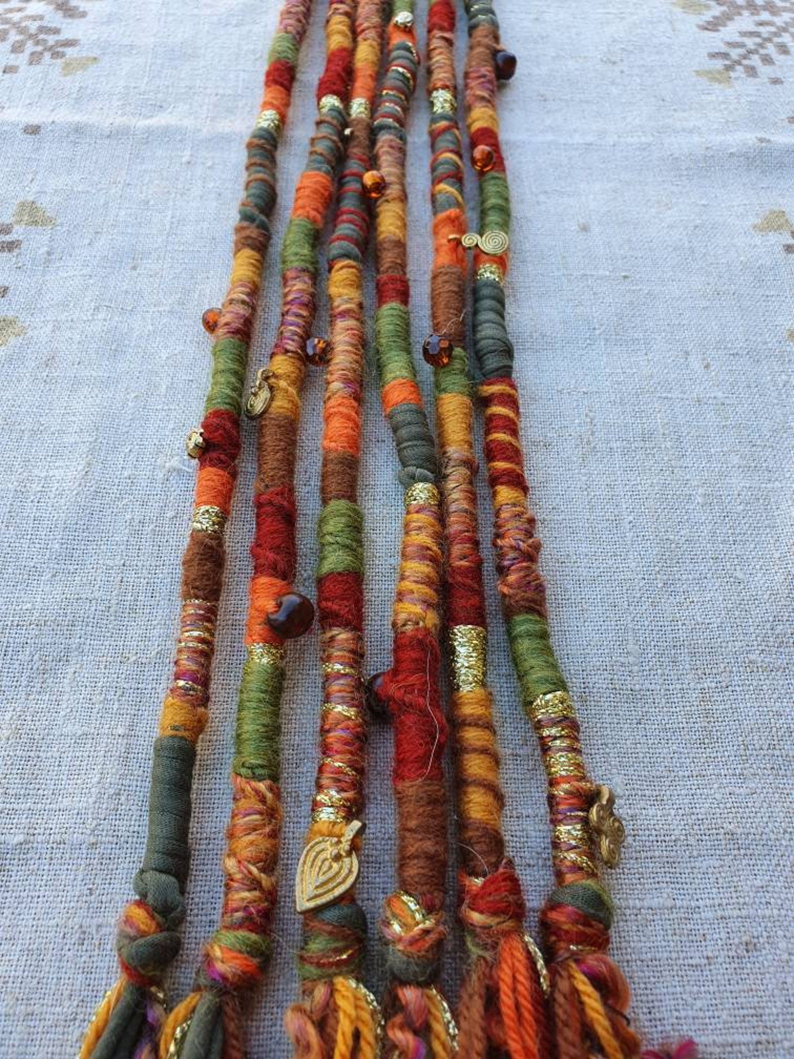 Hair Wrap ' Dreadlock ' Extension Attachable One SINGLE Strand Custom ...