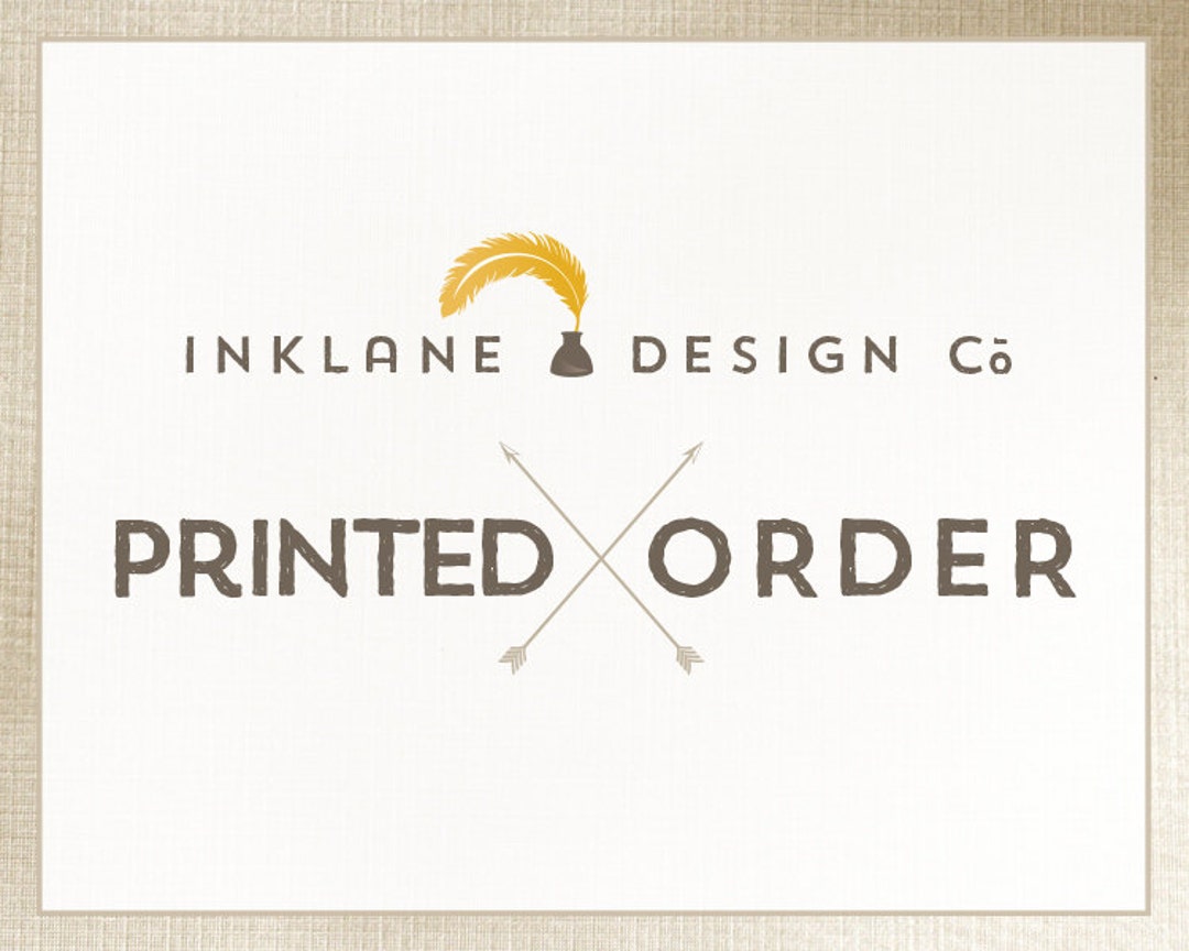 Printed Order Add-on - Etsy