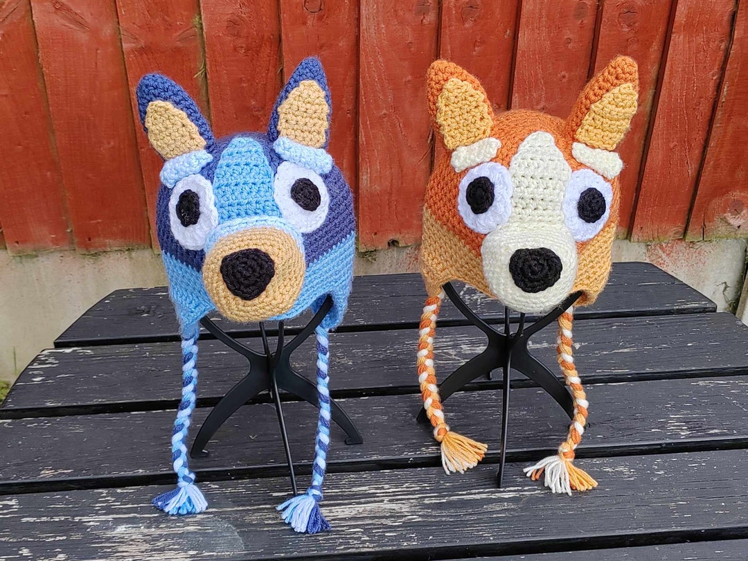Crochet Bluey/bingo Inspired Hat Pattern - Etsy UK