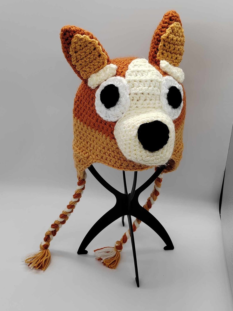 Crochet Bluey/bingo Inspired Hat Pattern - Etsy Australia