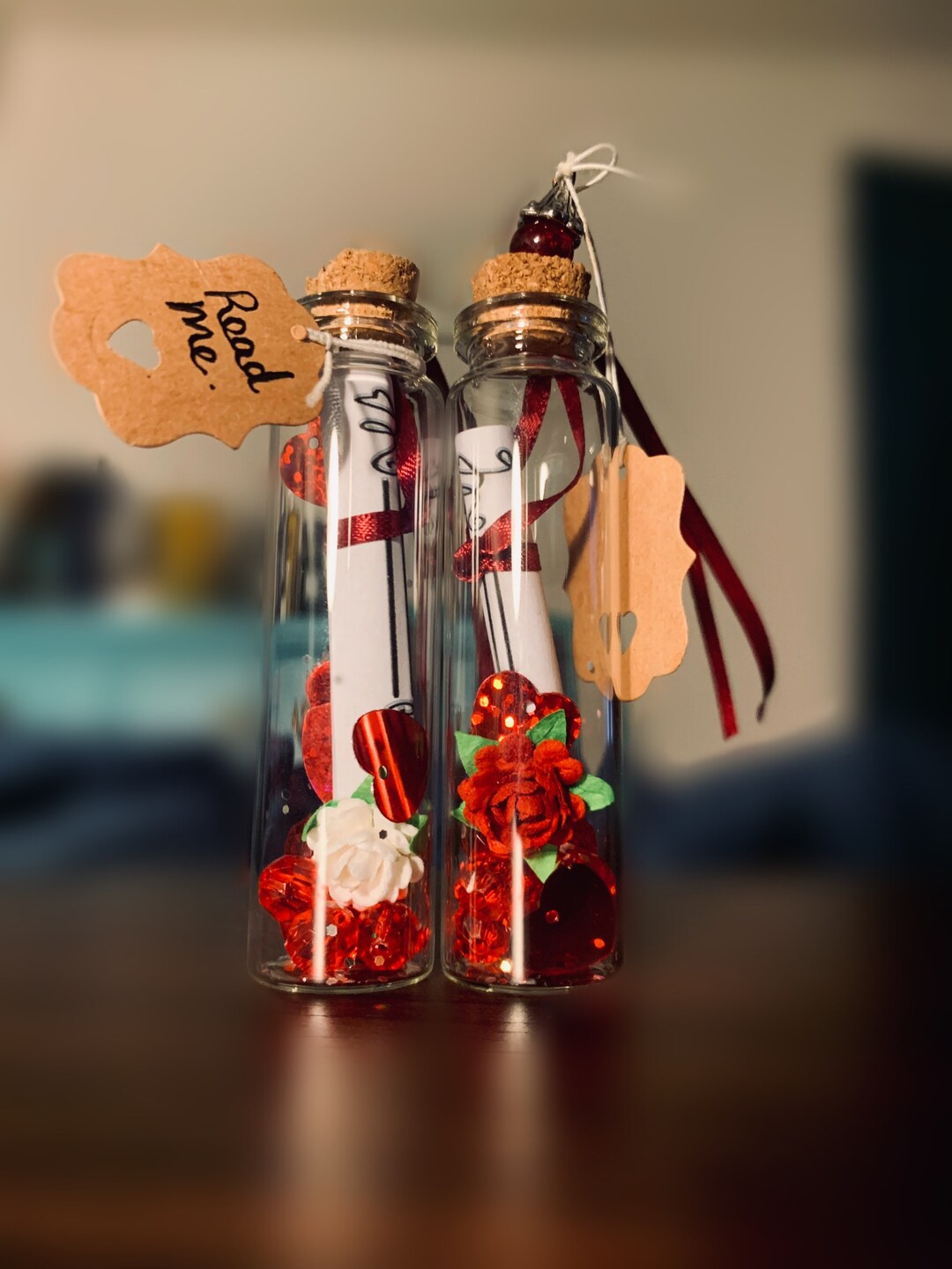 Heartfelt Message in a Bottle (personalize Your Message!) - Etsy