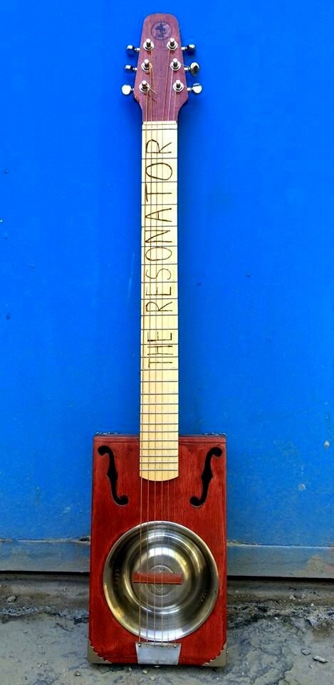 Resonator Cigar Box Guitar - Etsy