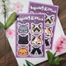 Cat Sticker Sheet / Cat Stickers / Squishy Kitties / Animal Stickers - Etsy