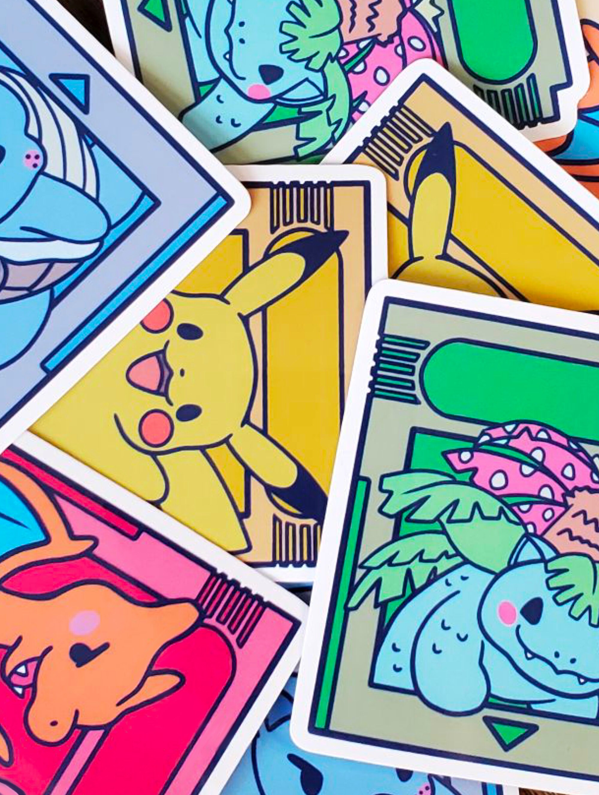 Cartridge Charizard Sticker / Pokemon Sticker / Cute Pokemon | Etsy