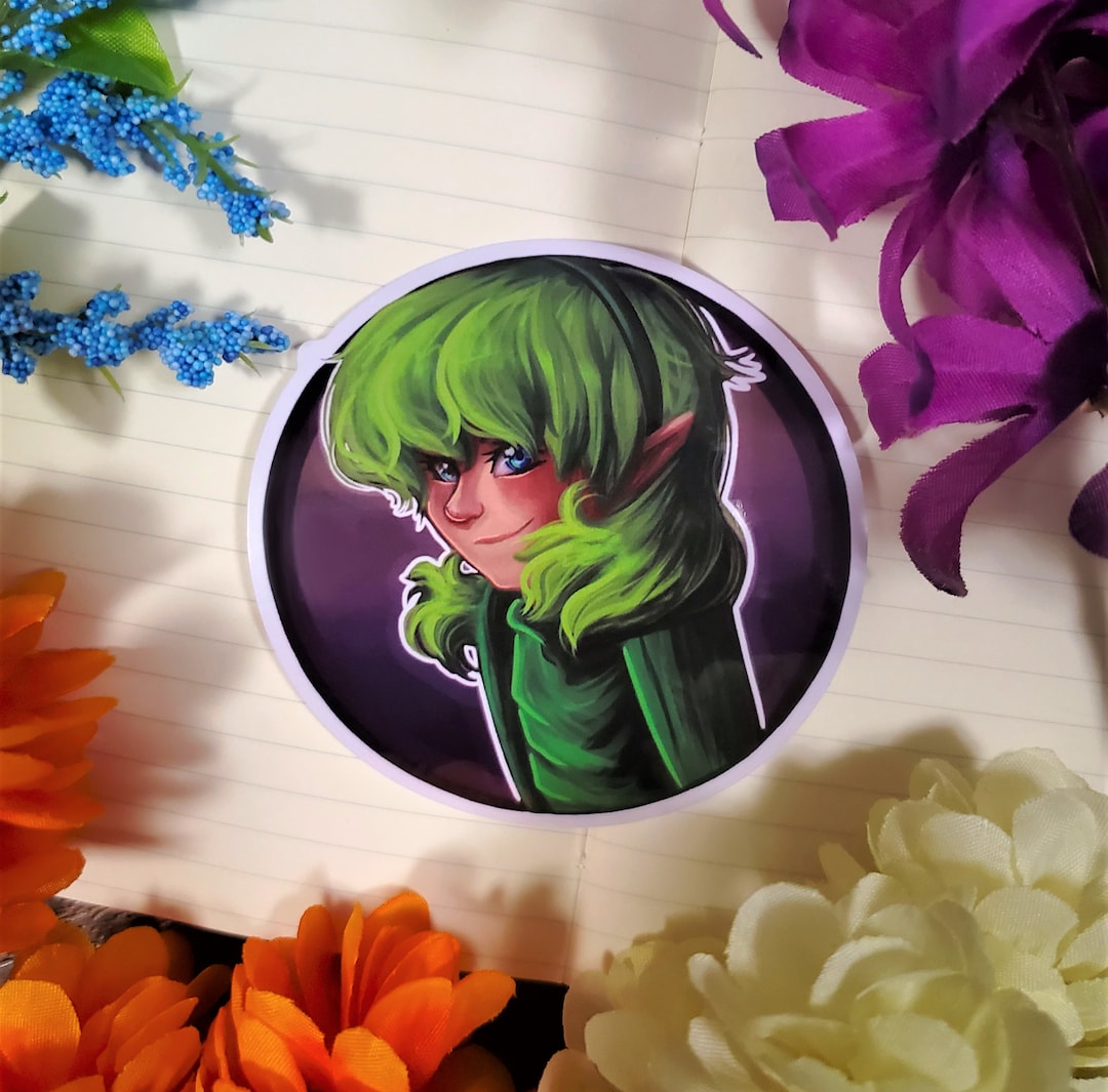 Ocarina of Time Sticker / Saria Sticker / Cute Sticker - Etsy
