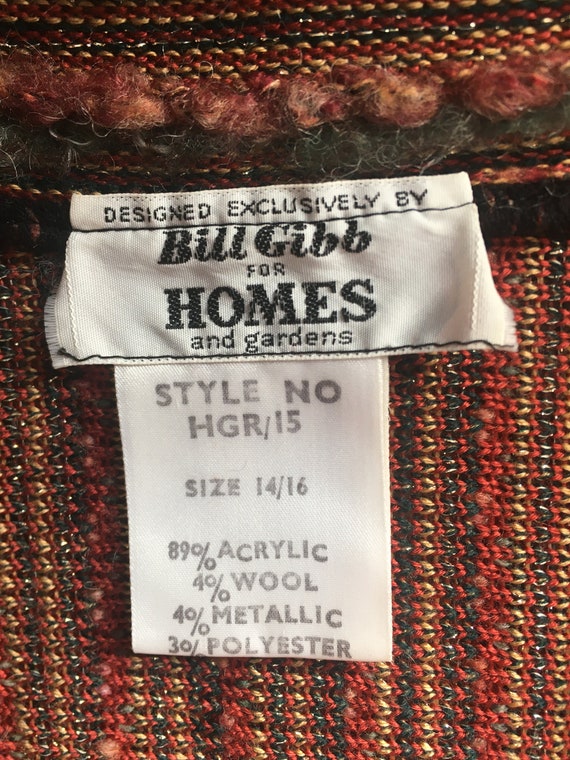 Bill Gibb 1970s/80s Pleated Skirt Jacket Lurex Knit E… - Gem