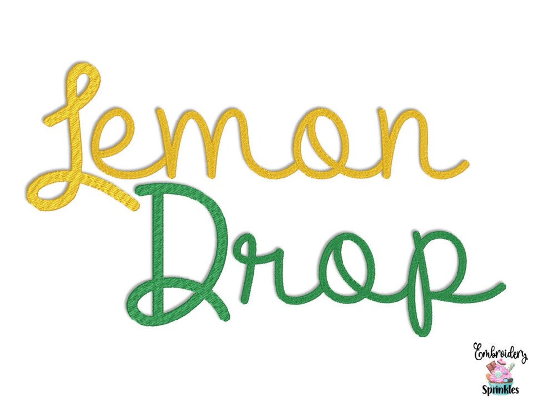 Cursive Embroidery Font Alphabet, Script Machine Embroidery Font, BX ...