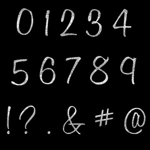 Silver Glitter Alphabet Clipart, Glitter Alphabet Clip Art, Silver ...