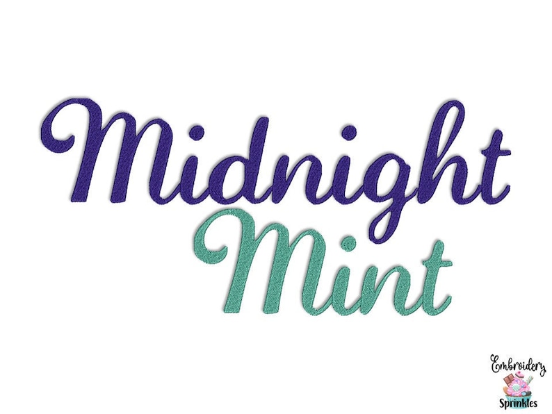 Cursive Embroidery Font Alphabet, Elegant Embroidery Font, BX Script ...