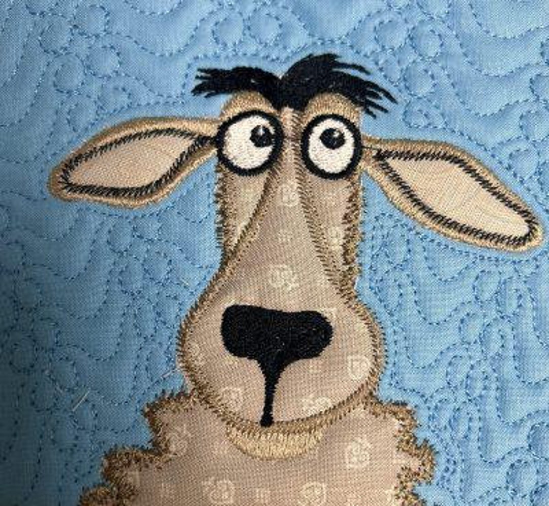 Fantastic Sheep Characters ITH Quilt Blocks Bundle (5x7, 8x8 and 8x12 ...