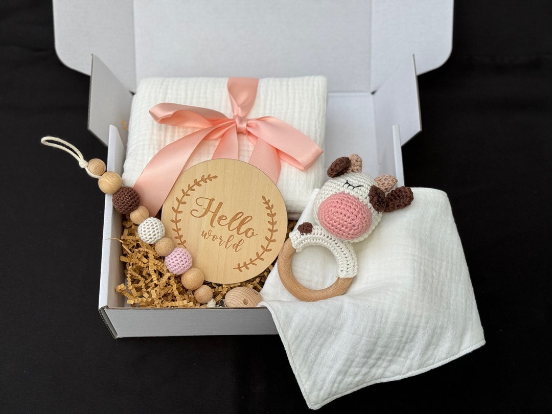 New Baby Gift Set, New Baby Boy Gift, New Baby Girl Gift, Newborn Gift ...