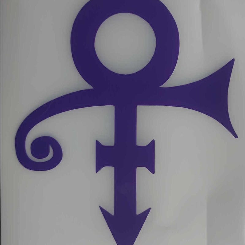 Prince Symbol - Etsy