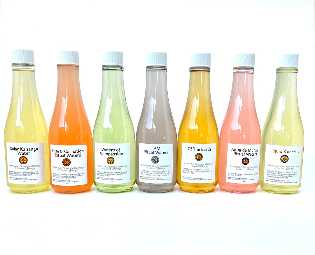 Seven 8oz Ritual Waters Ceremonial Elixir - Etsy