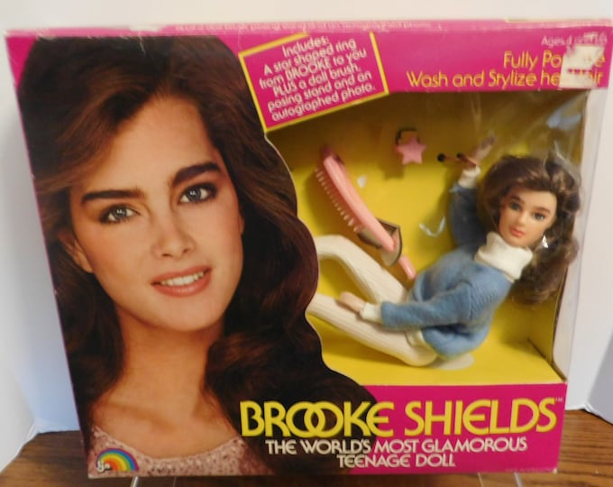 Vintage 1982 Brooke Shields Barbie Size Celebrity Doll. - Etsy