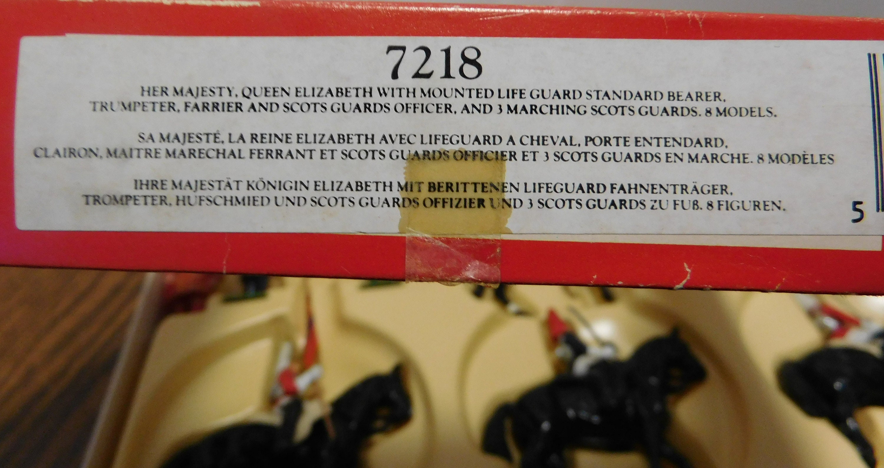 Vintage! Britains Metal Toy Soldiers- Boxed Set of 9 Figures - Etsy