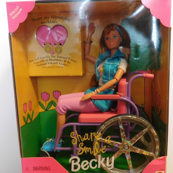 Barbie Becky Doll - Etsy