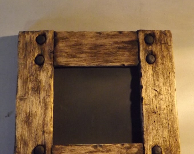 Rustic Reclaimed Pallet Wood Frames Distressed/glazed - Made to Order ...
