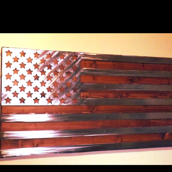 Rustic Metal Flag - Etsy