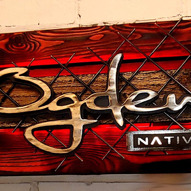 Backlit Wood Sign - Etsy