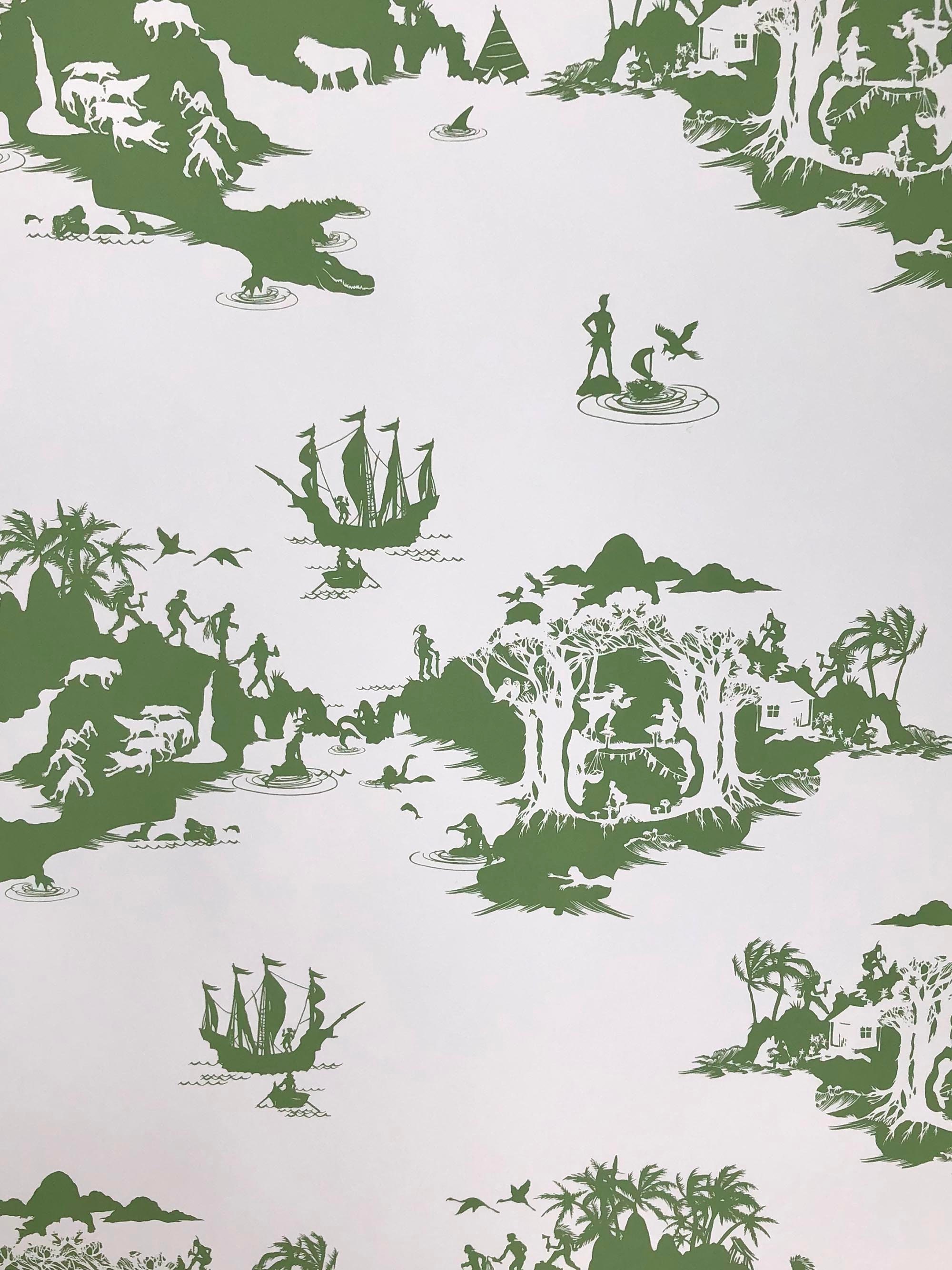 Peter Pan Wallpaper - Etsy