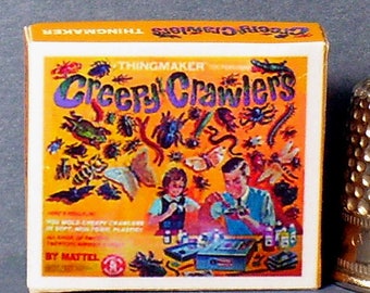 Vintage Mattel Creepy Crawlers Maker Pak 1 With Box and Molds - Etsy