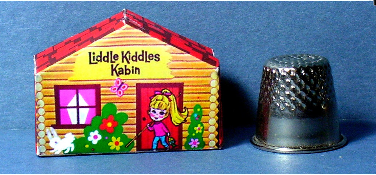 Liddle Kiddles Kabin - Dollhouse Miniature - 1:12 Scale - 1960s Liddle ...