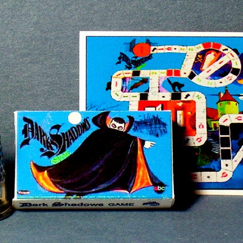 Dark Shadows Game Dollhouse Miniature 1:12 Scale - Etsy