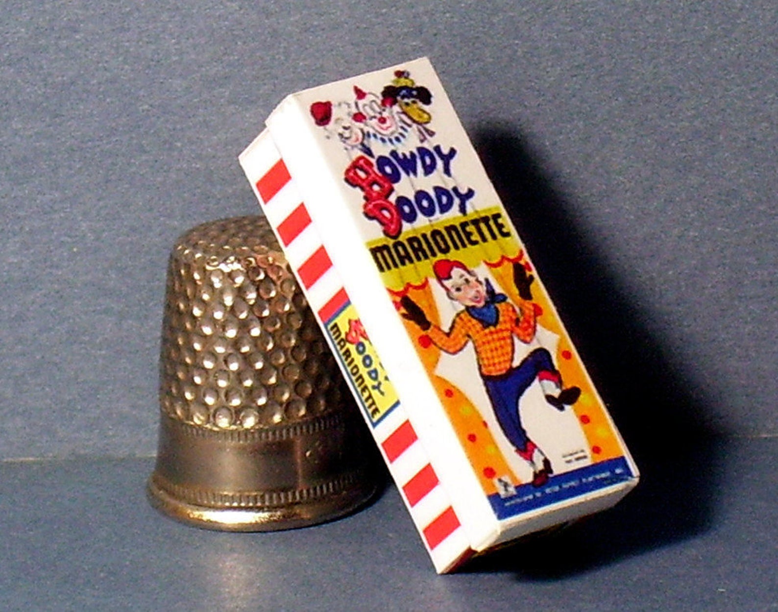 Howdy Doody Marionette Box - Doll House Miniature - 1:12 Scale ...
