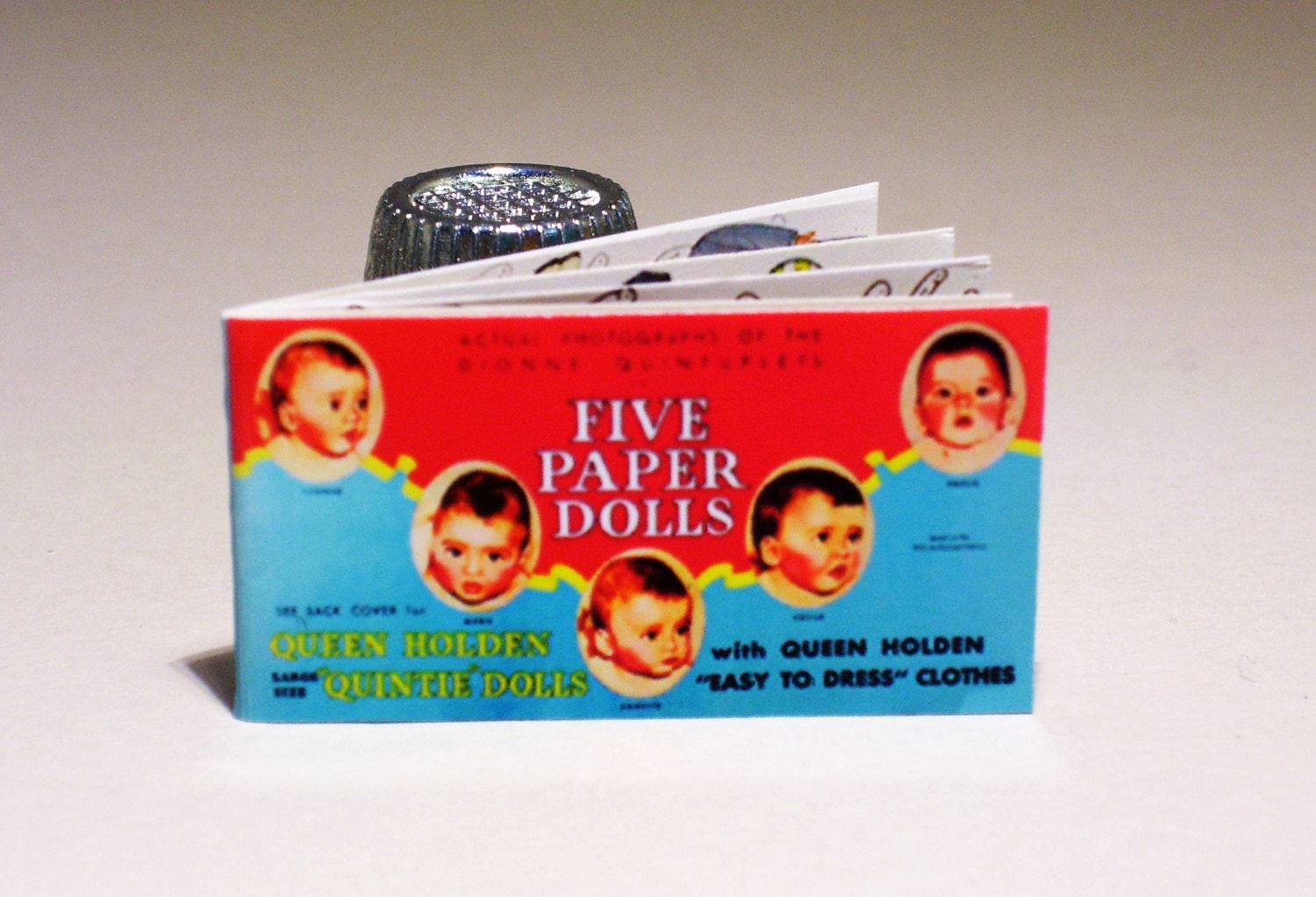 Dionne Quintuplets Paper Doll Book Dollhouse Miniature - Etsy