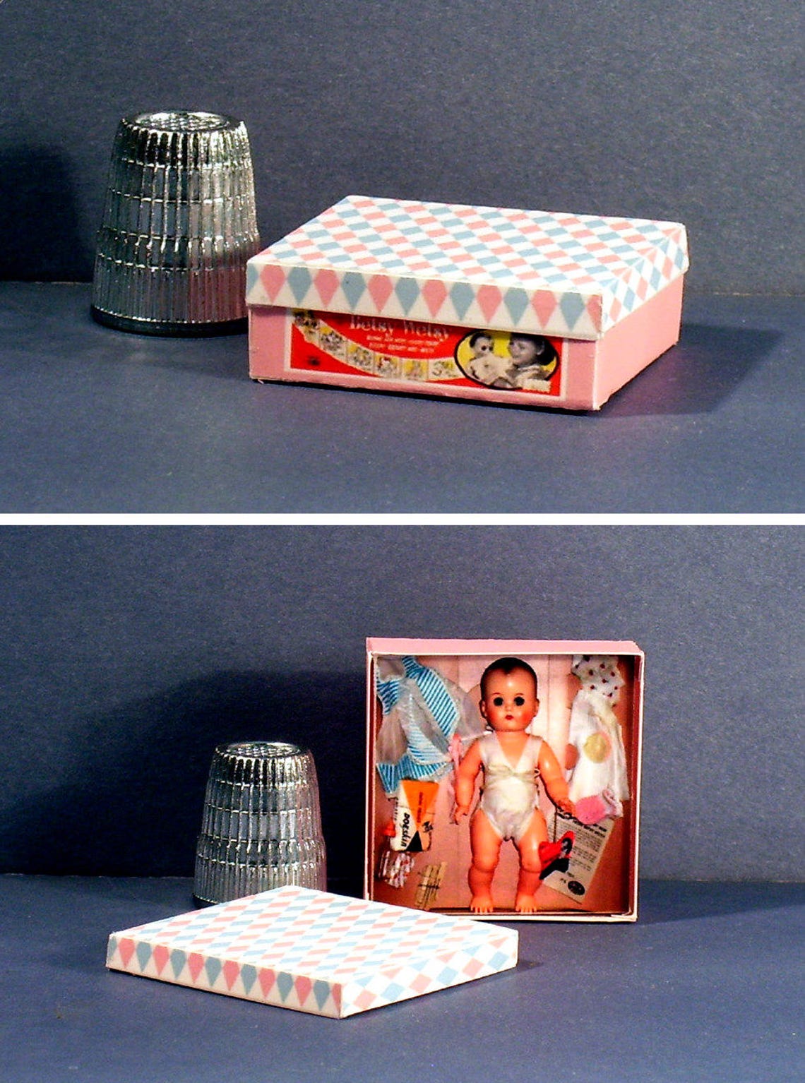 Betsy Wetsy Layette Doll Box Dollhouse Miniature 1:12 - Etsy